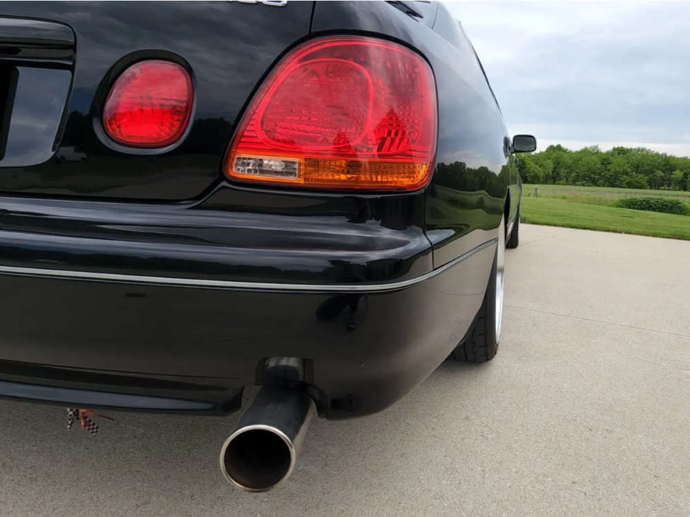 2004 Lexus GS430 with 18x9 35 Vors Sp1 and 265/40R18 Firestone Firehawk ...