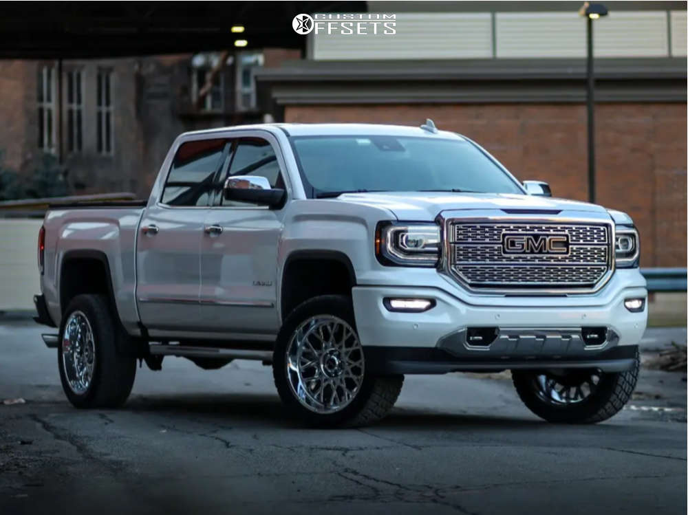 2018 GMC Sierra 1500 with 22x10 -19 Vision Rocker 412 and 285/45R22 ...
