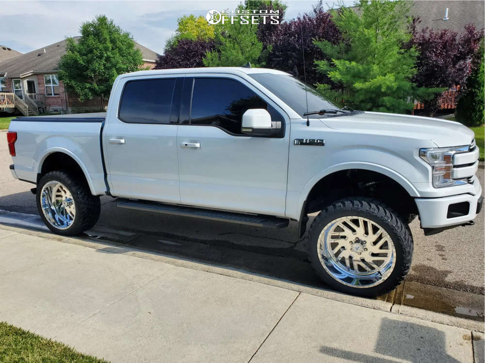 2020 Ford F-150 with 24x12 -40 American Force Kash Ss and 35/13.5R24 ...