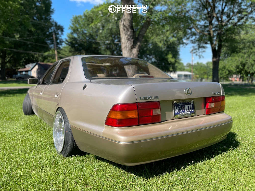 1995 Lexus LS400 with 18x9.75 0 Weds Kranze Cerberus I and 245/40R18 ...