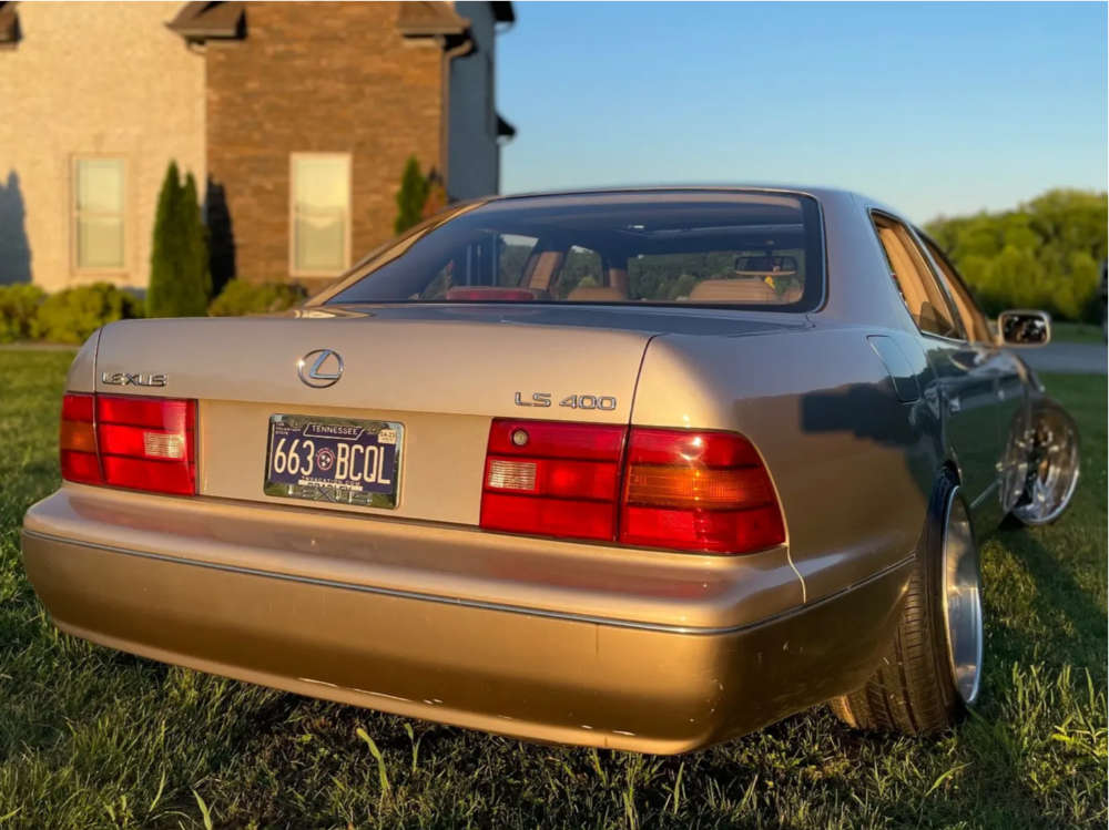 1995 Lexus LS400 with 18x9.75 0 Weds Kranze Cerberus I and 245/40R18 ...