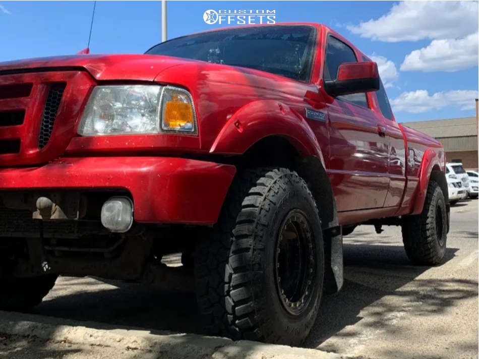 2007 Ford Ranger with 15x10 -44 Pro Comp 52 and 31/10.5R15 Cooper ...