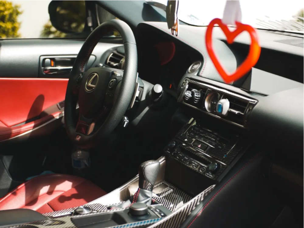 2015 Lexus IS250 with 18x9.5 38 Gram Lights 57dr and 225/40R18 Federal ...