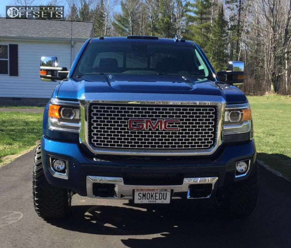 2015 GMC Sierra 2500 HD with 22x12 -44 Gear Off-Road 726c and 33/12 ...