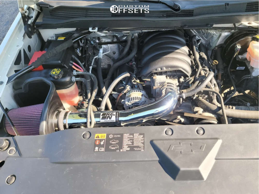 2015 Chevrolet Silverado 1500 with 18x9 -12 Vision Rocker 412 and 305 ...