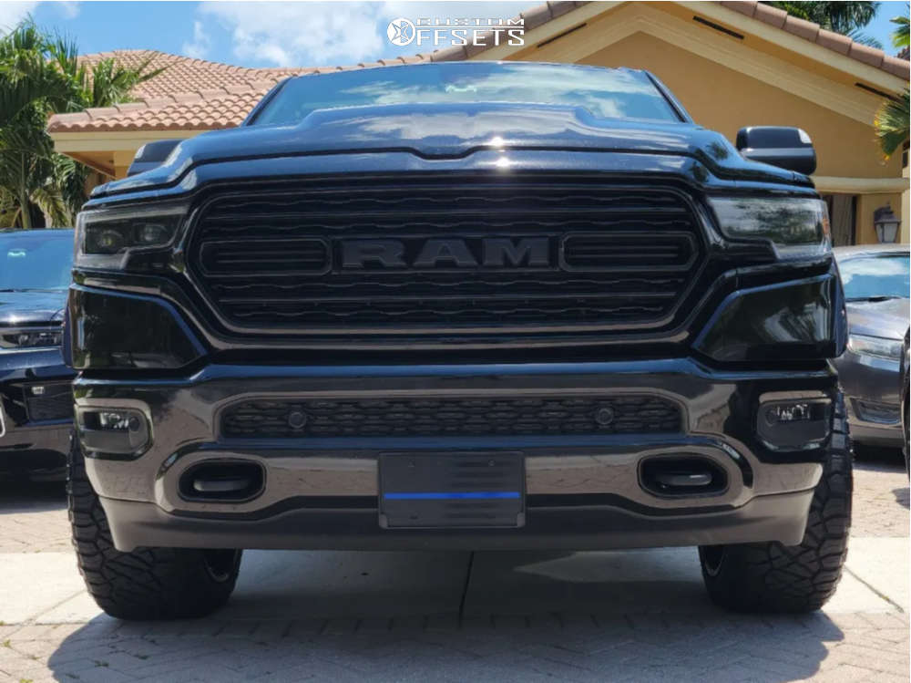 2020 Ram 1500 with 22x12 -44 XF Offroad Xf-224 and 305/45R22 Nitto ...