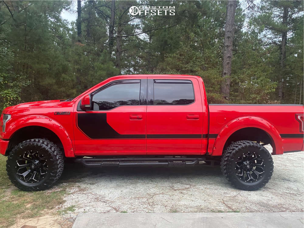 2016 Ford F-150 with 20x12 -43 Fuel Assault and 35/13.5R20 Atturo Trail ...