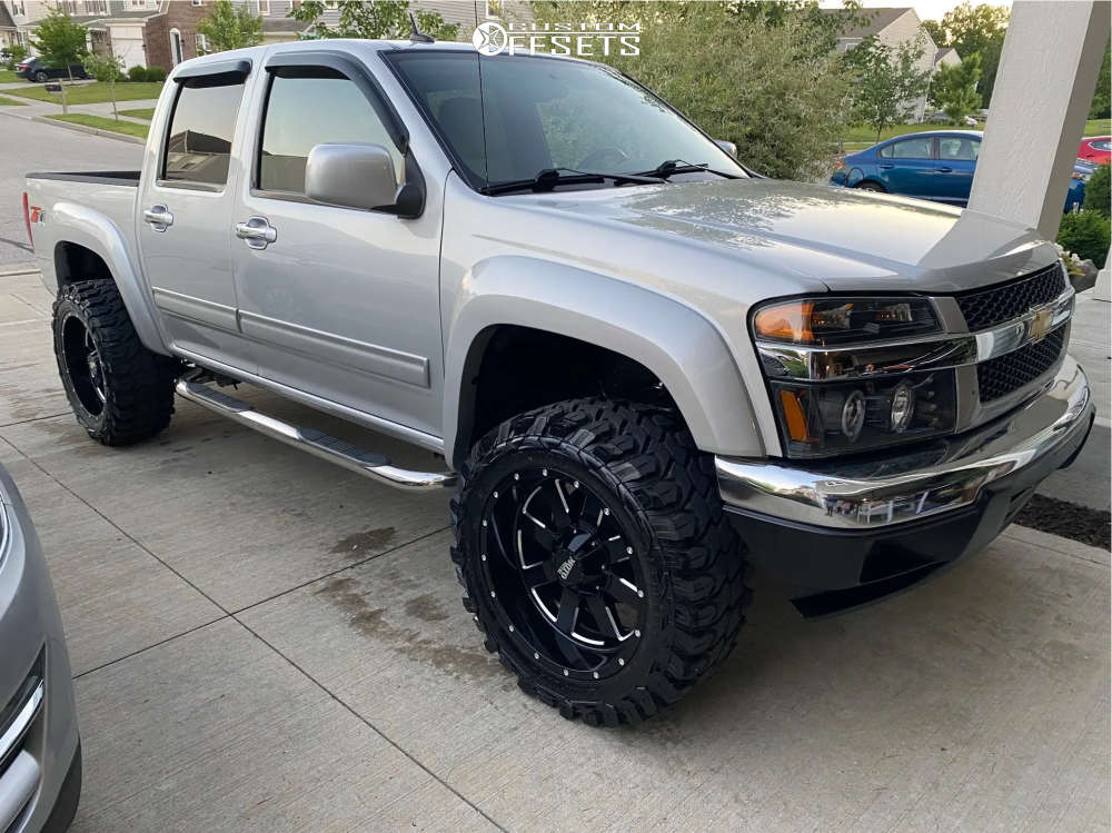 2012 Chevrolet Colorado with 20x12 -44 Moto Metal Mo962 and 33/12.5R20 ...