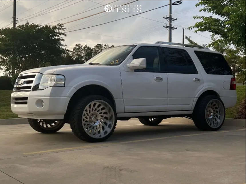 2014 Ford Expedition with 24x12 -51 Cali Offroad Switchback and 33/12 ...