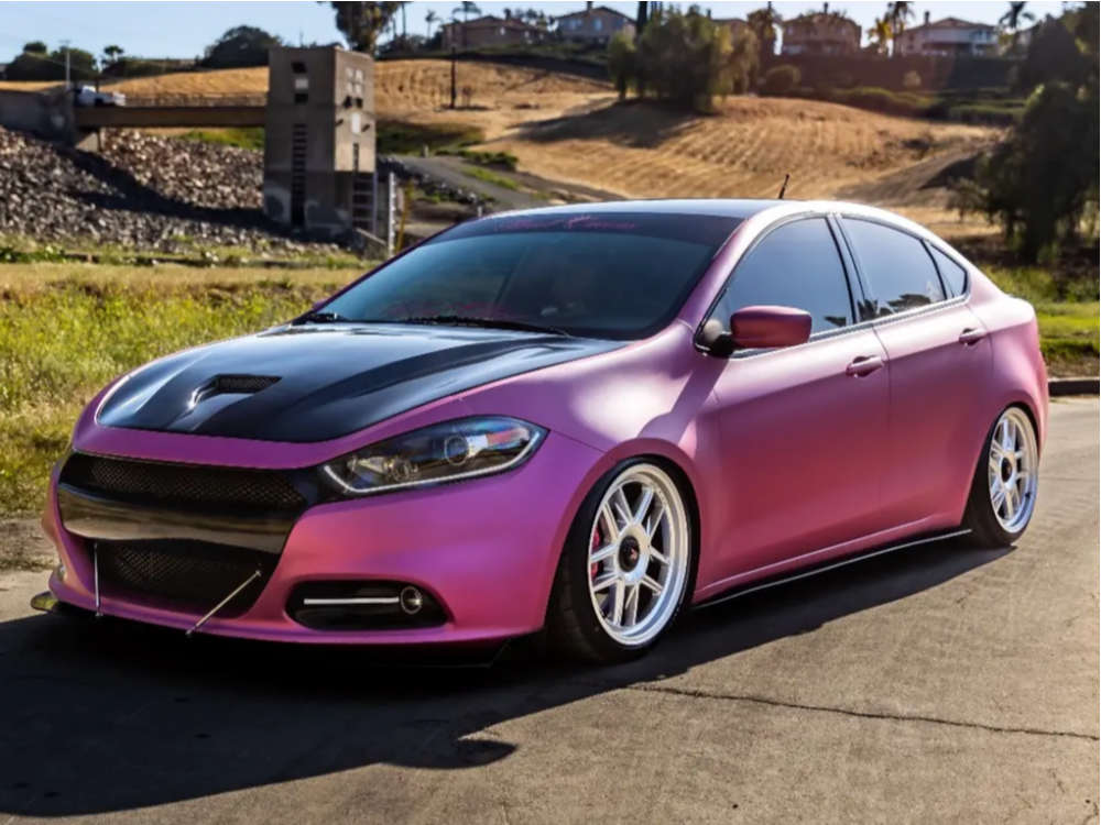 2016 Dodge Dart with 18x8.5 40 Revolve Apvd No 1219 and 215/40R18 ...