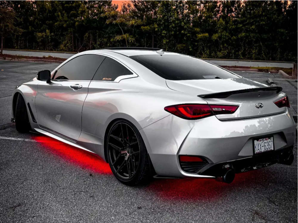 2020 INFINITI Q60 with 20x9 35 XO Cairo and 275/35R20 Michelin Pilot ...