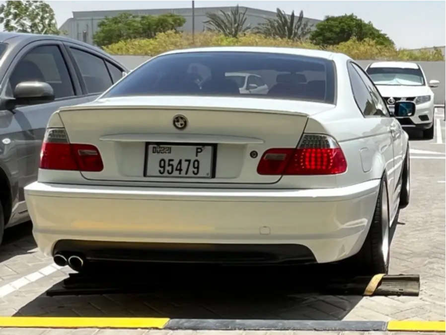 2004 BMW 330Ci with 18x8.5 36 BBS Rgr and 235/40R18 Falken Azenis Fk510 ...
