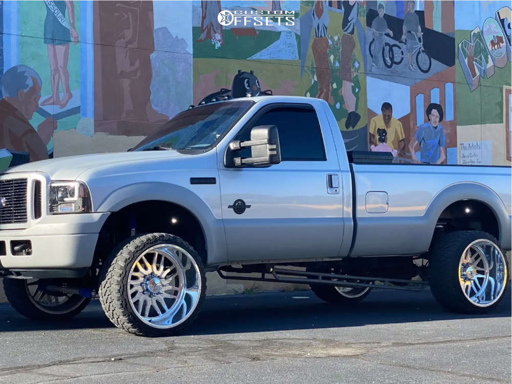 1999 Ford F-250 Super Duty with 24x14 -73 American Force Redd Ss and 33 ...