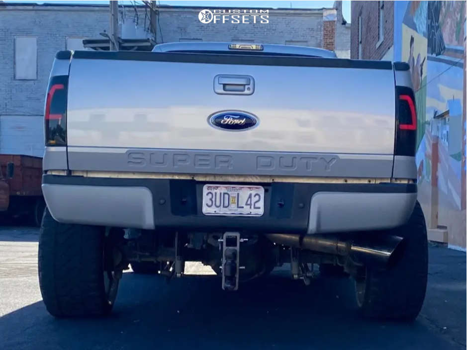 1999 Ford F-250 Super Duty with 24x14 -73 American Force Redd Ss and 33 ...