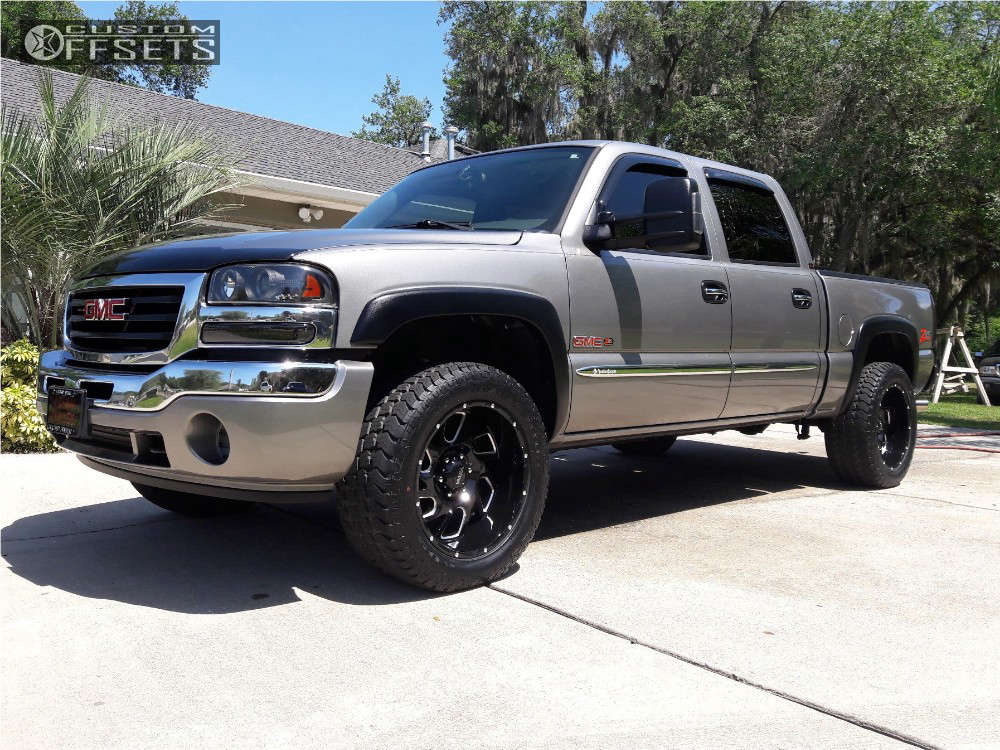 2007 GMC Sierra 1500 Classic with 20x10 -25 Ultra Carnage and 305/50R20 ...