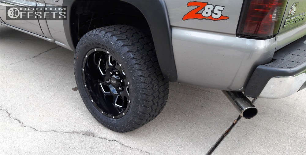 2007 GMC Sierra 1500 Classic with 20x10 -25 Ultra Carnage and 305/50R20 ...