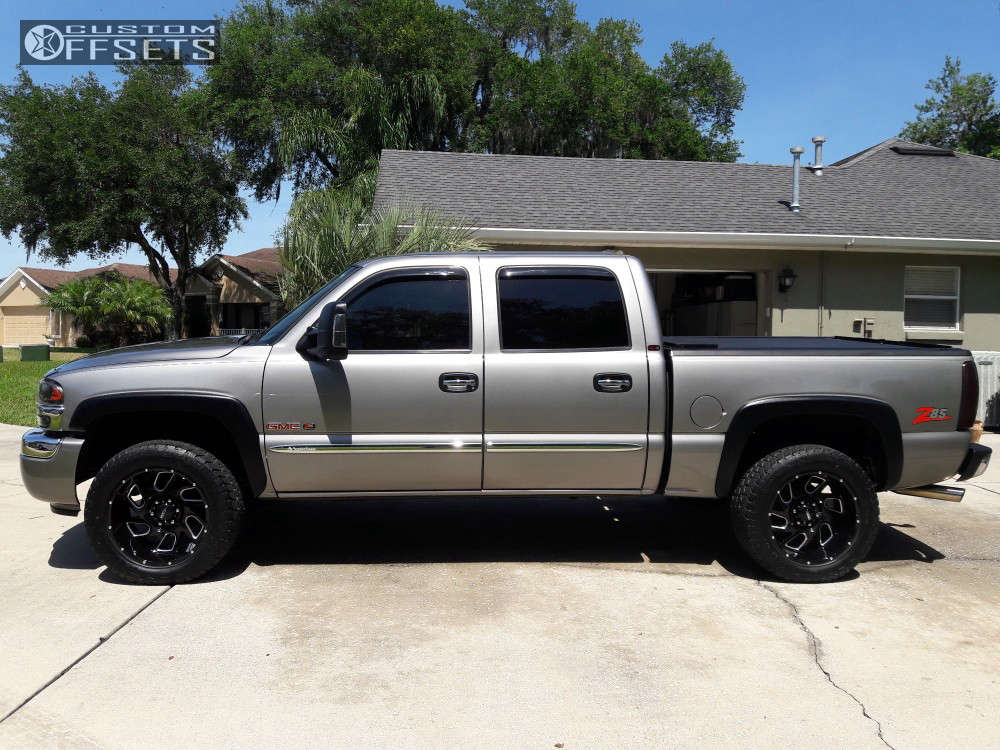 2007 GMC Sierra 1500 Classic with 20x10 -25 Ultra Carnage and 305/50R20 ...