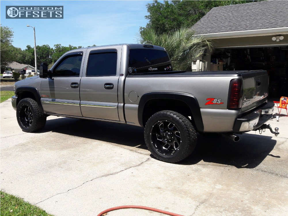 2007 GMC Sierra 1500 Classic with 20x10 -25 Ultra Carnage and 305/50R20 ...