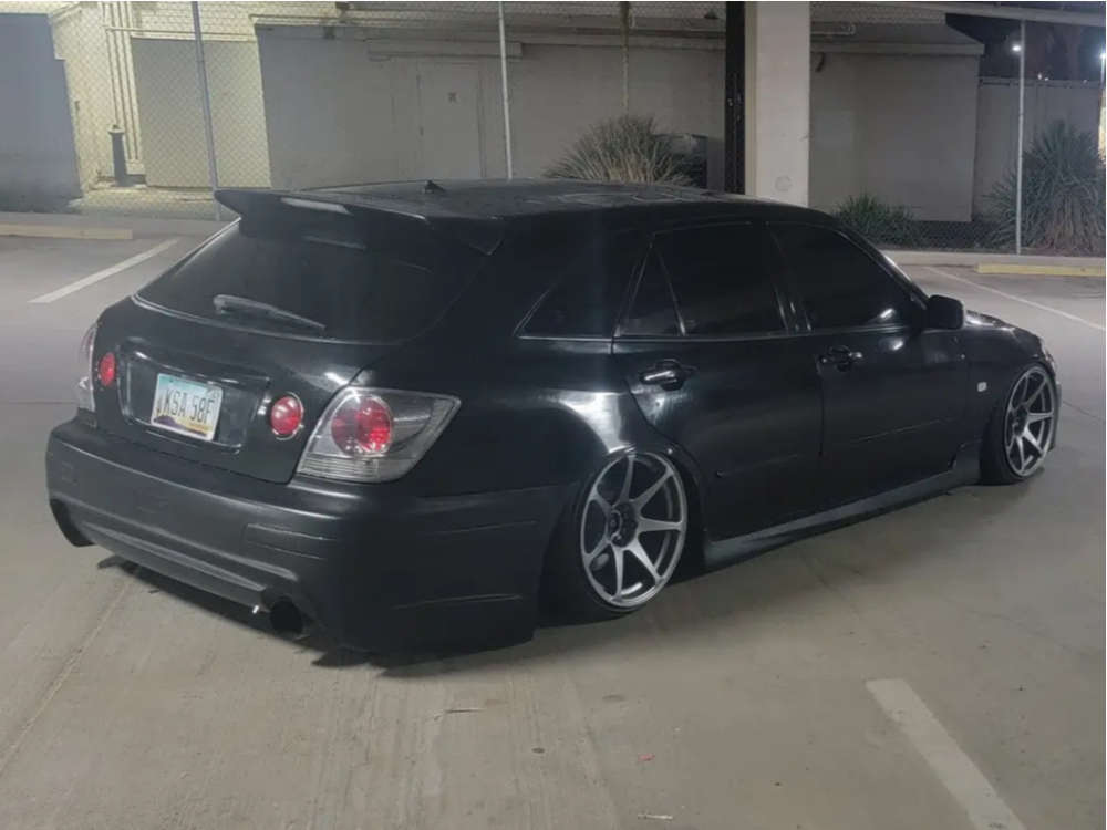 2002 Lexus IS300 with 18x9.5 15 MB Wheels Battles and 215/35R18 Falken ...