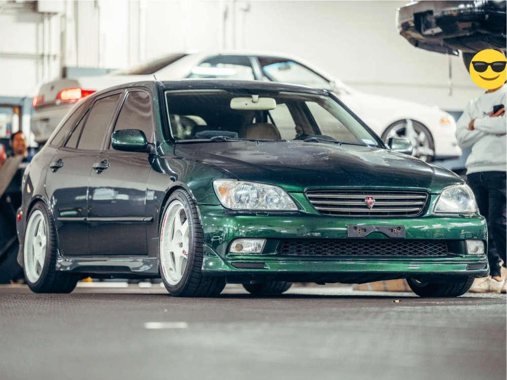 2002 Lexus IS300 with 17x9 34 Desmond Regamaster Evo Ii and 245/40R17 ...