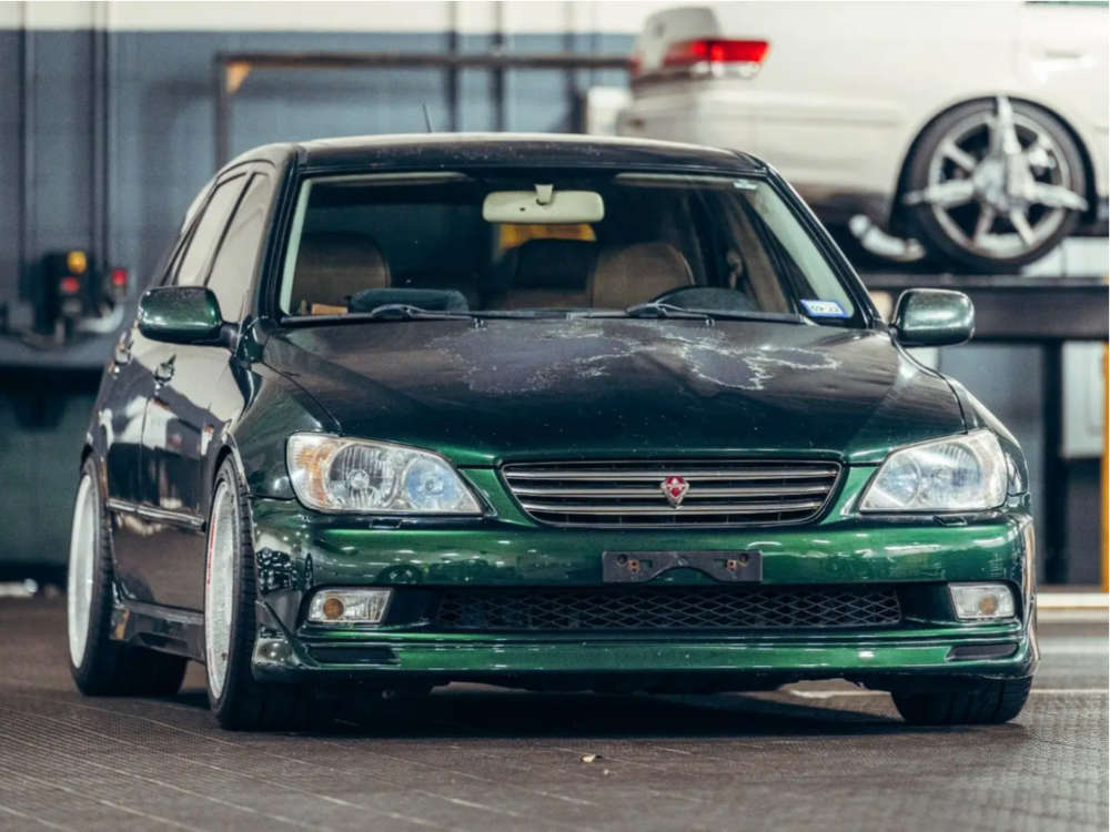 2002 Lexus IS300 with 17x9 34 Desmond Regamaster Evo Ii and 245/40R17 ...