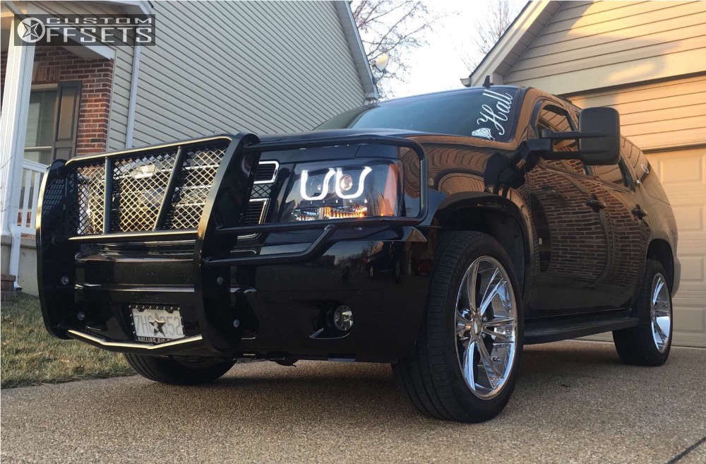 2007 Chevrolet Tahoe with 22x9 0 Boyd Coddington Custom Flare and 285 ...