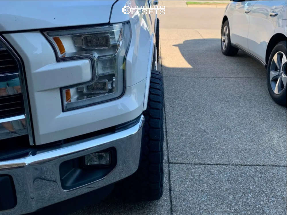 2016 Ford F-150 with 22x10 -25 Hostile Typhoon and 305/45R22 Nitto ...