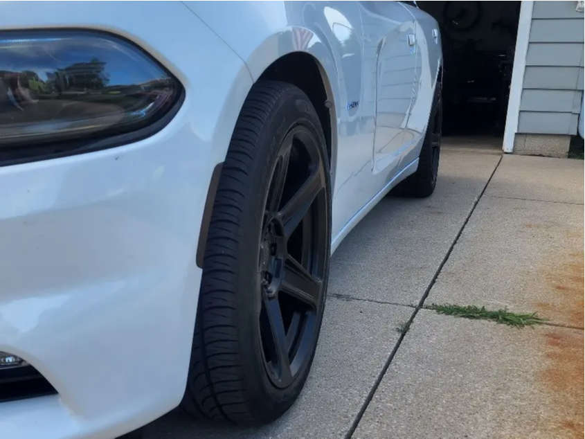 2017 Dodge Charger with 20x9.5 15 American Racing Hellion and 265/40R20 ...