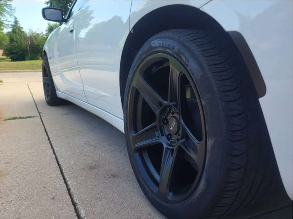 2017 Dodge Charger with 20x9.5 15 American Racing Hellion and 265/40R20 ...