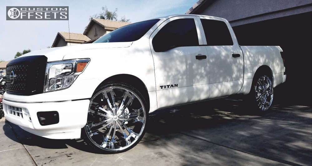 2017 Nissan Titan with 28x10 15 Lexani Dagger and 295/25R28 Pirelli ...