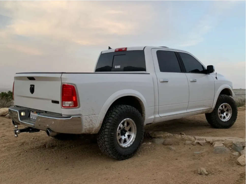 2015 Ram 1500 with 17x9 -12 Raceline Defender and 35/12.5R17 Nitto ...
