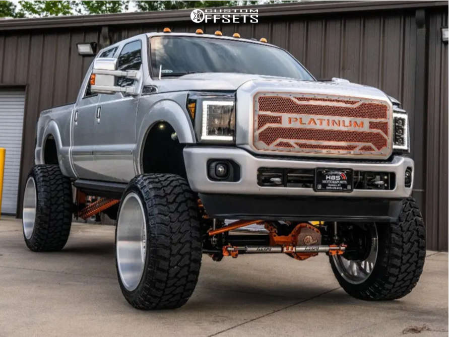 2015 Ford F-250 Super Duty with 28x16 -103 Specialty Forged Sf019 and ...