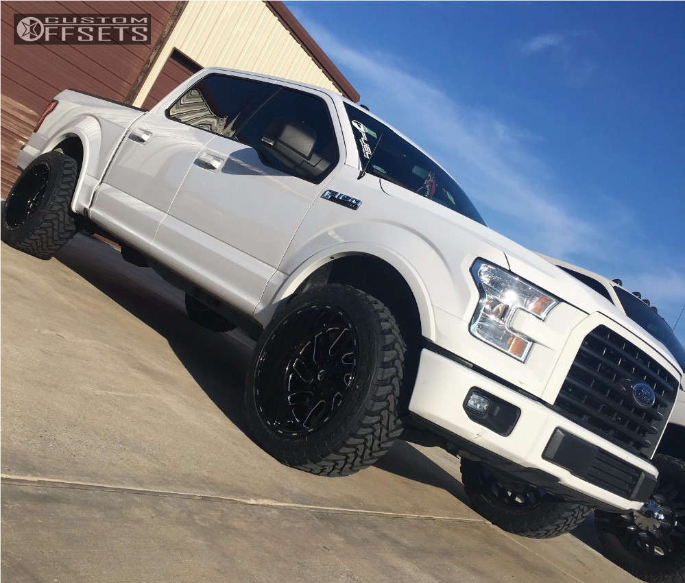 2016 Ford F-150 with 22x12 -43 Fuel Triton and 33/12.5R22 Toyo Tires ...