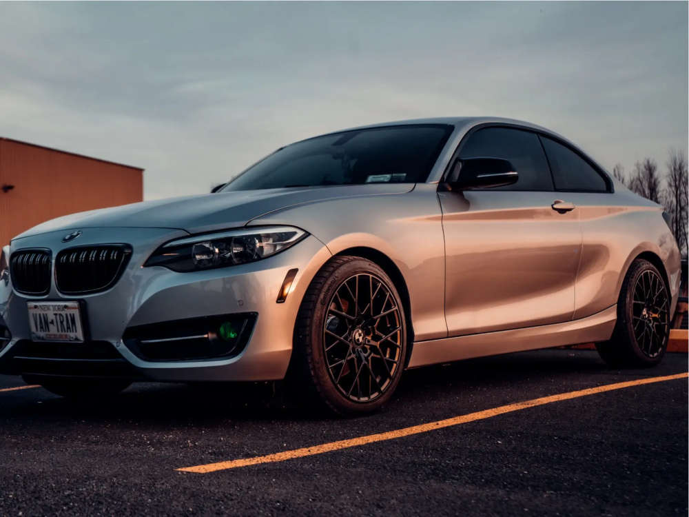 2016 BMW 228i XDrive with 18x8.5 35 TSW Sebring and 225/40R18 ...