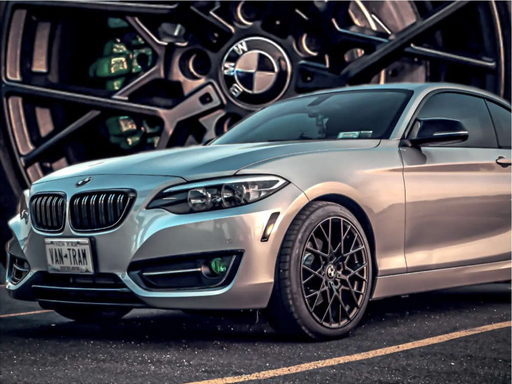 2016 BMW 228i XDrive with 18x8.5 35 TSW Sebring and 225/40R18 ...