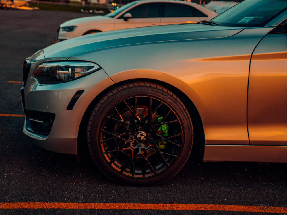 2016 BMW 228i XDrive with 18x8.5 35 TSW Sebring and 225/40R18 ...