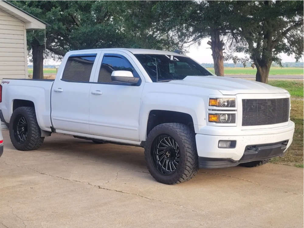 2015 Chevrolet Silverado 1500 with 20x12 -51 ARKON OFF-ROAD Caesar and ...