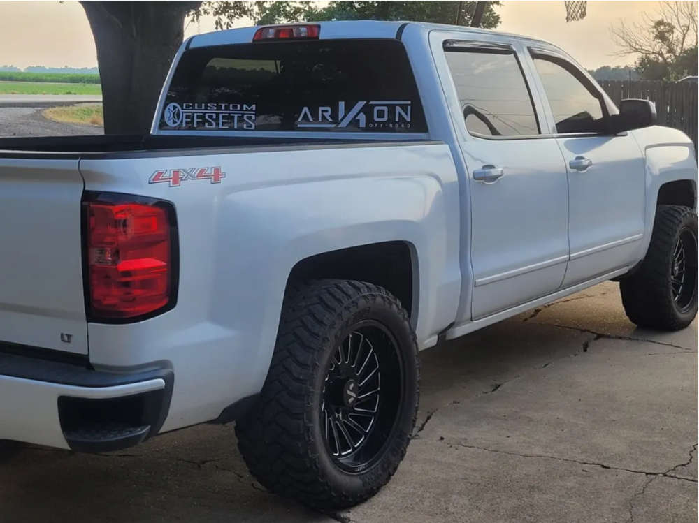 2015 Chevrolet Silverado 1500 with 20x12 -51 ARKON OFF-ROAD Caesar and ...