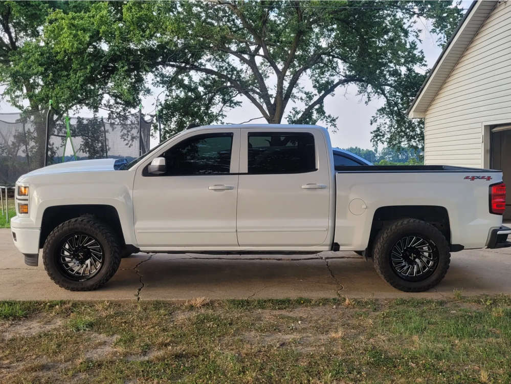 2015 Chevrolet Silverado 1500 with 20x12 -51 ARKON OFF-ROAD Caesar and ...