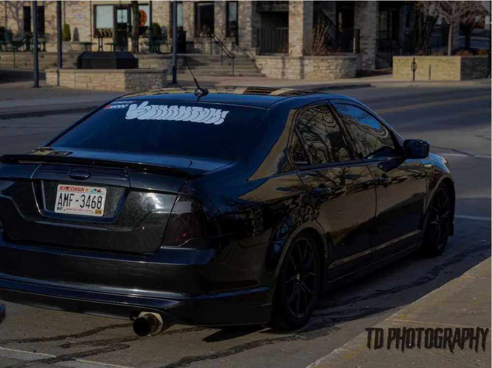 2011 Ford Fusion with 17x7.5 42 Drag Dr67 and 215/40R17 Toyo Tires ...