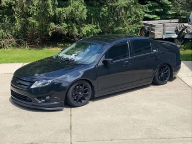 2011 Ford Fusion with 17x7.5 42 Drag Dr67 and 215/40R17 Toyo Tires ...