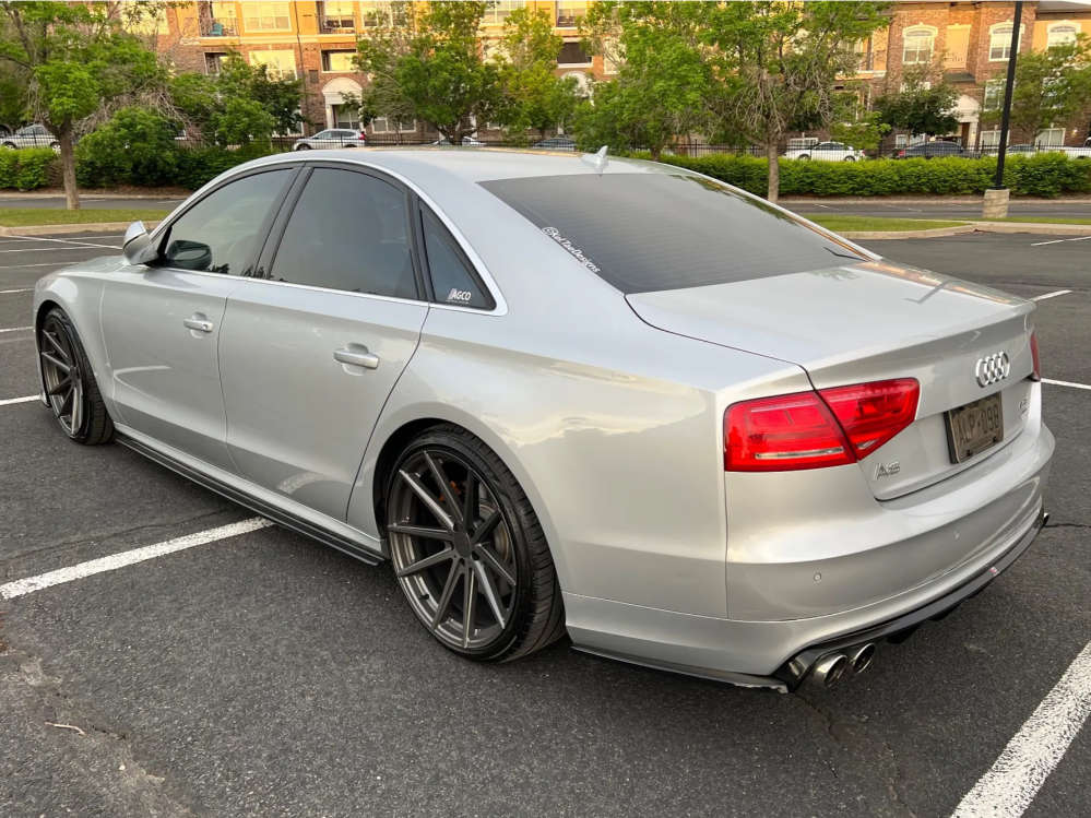 2011 Audi A8 Quattro with 20x9.5 35 TSW Bathurst and 285/30R20 Lionhart ...