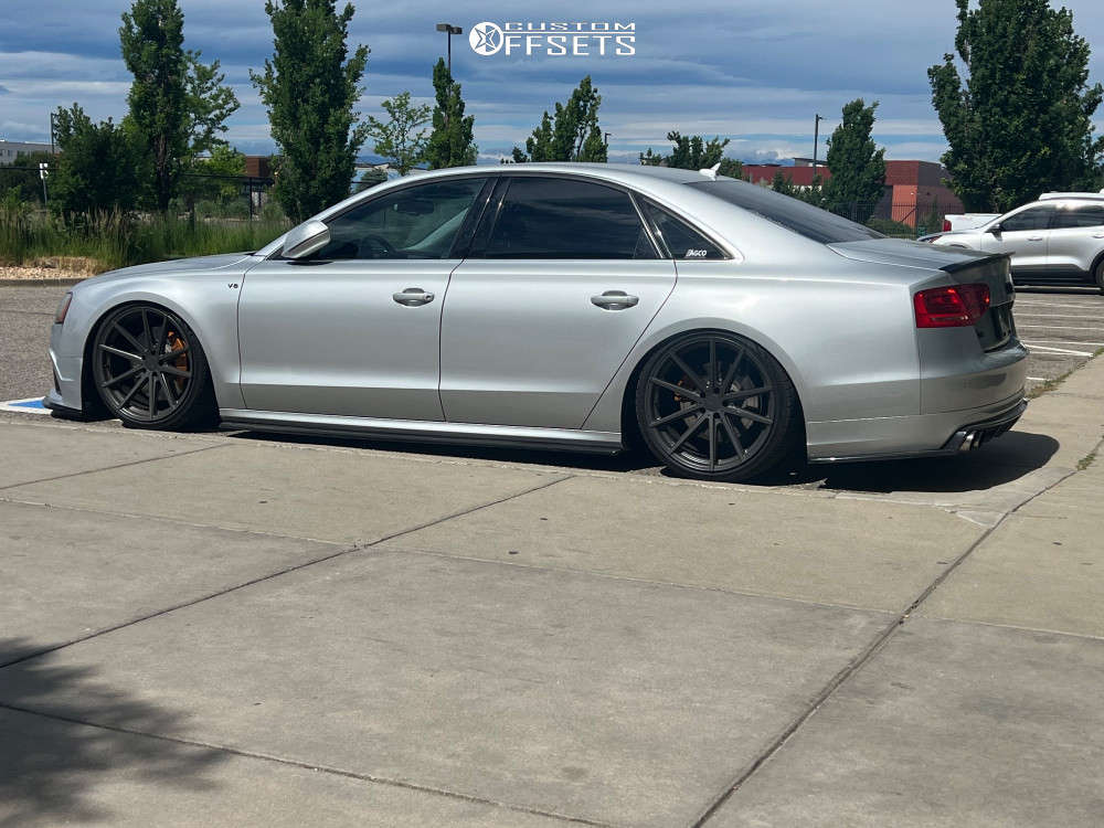 2011 Audi A8 Quattro with 20x9.5 35 TSW Bathurst and 285/30R20 Lionhart ...