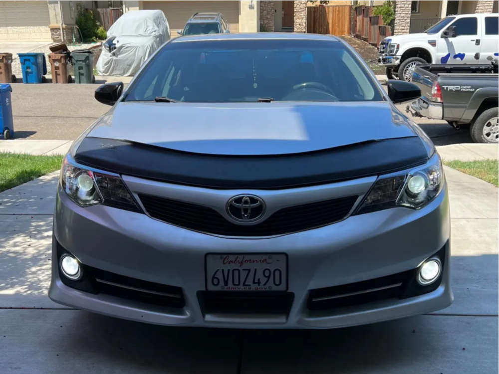 2012 Toyota Camry with 18x8.5 35 AVID1 AV6 and 235/40R18 GT Radial ...