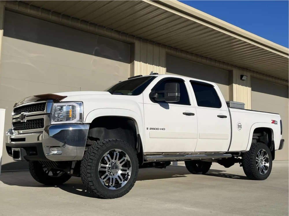 2008 Chevrolet Silverado 2500 HD with 20x9 18 Vision Warrior and 285 ...