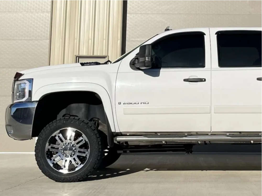 2008 Chevrolet Silverado 2500 HD with 20x9 18 Vision Warrior and 285 ...