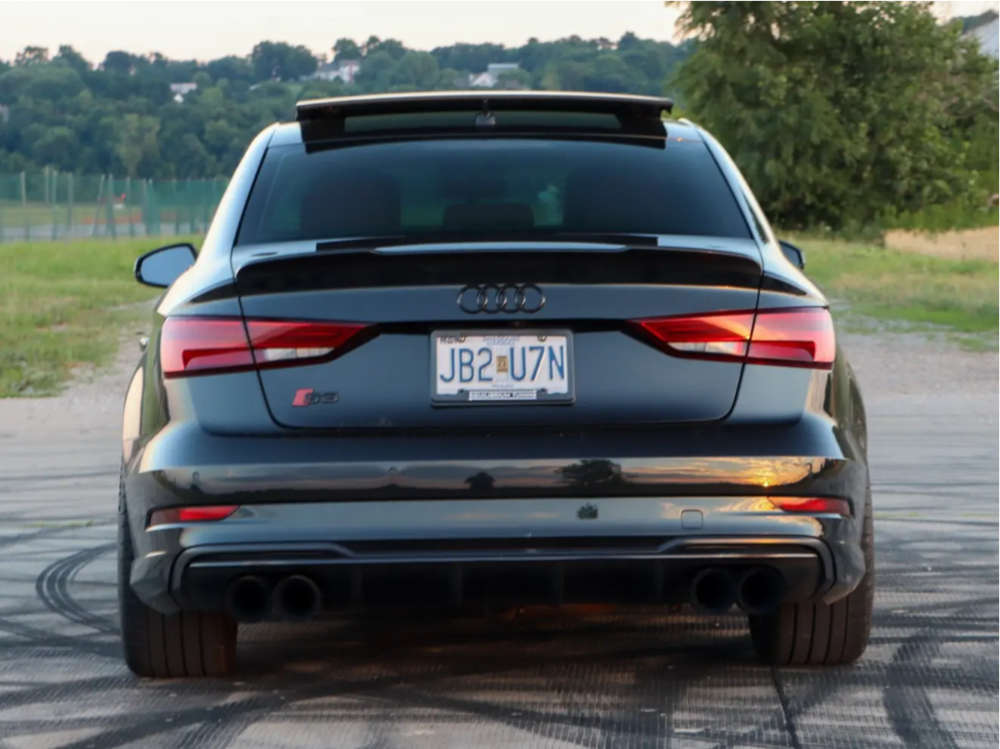 2017 Audi S3 with 18x9 45 Neuspeed Rse10 and 255/40R18 Michelin Pilot ...