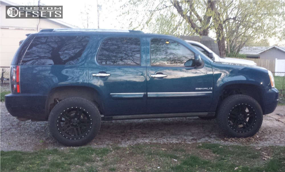 2007 GMC Yukon with 20x9 12 Black Rhino Mojave and 275/60R20 Pathfinder ...