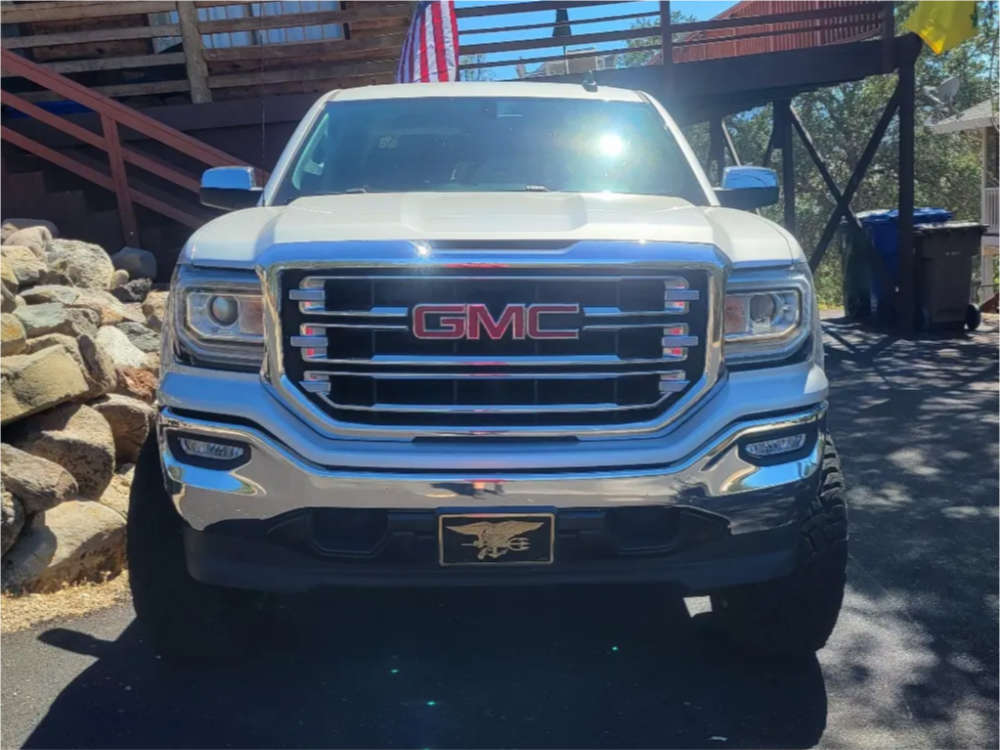 2018 GMC Sierra 1500 with 20x12 -51 Vision Rocker and 35/12.5R20 ...