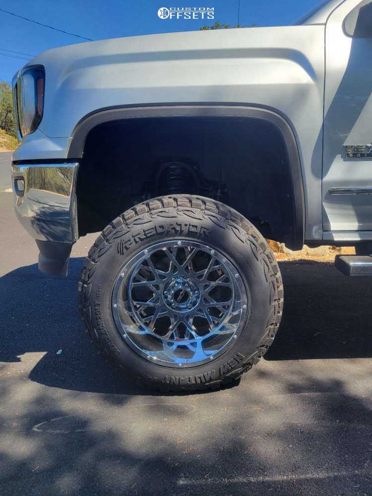 2018 GMC Sierra 1500 with 20x12 -51 Vision Rocker and 35/12.5R20 ...